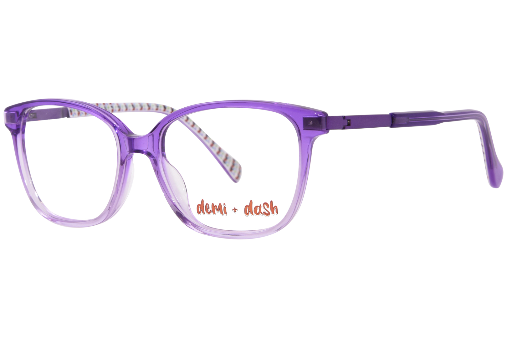 Demi + Dash Unwind Eyeglasses Youth Kids Girl's Full Rim Square Shape ...