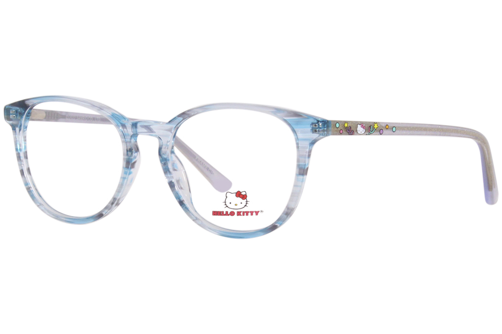 Hello Kitty HK-358 Eyeglasses Youth Girl's Full Rim Oval Shape ...
