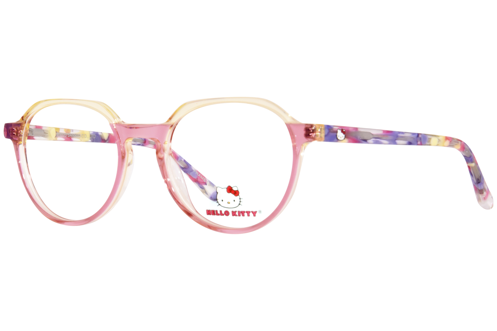 Hello Kitty HK-366 Eyeglasses Youth Girl's Full Rim Oval Shape ...