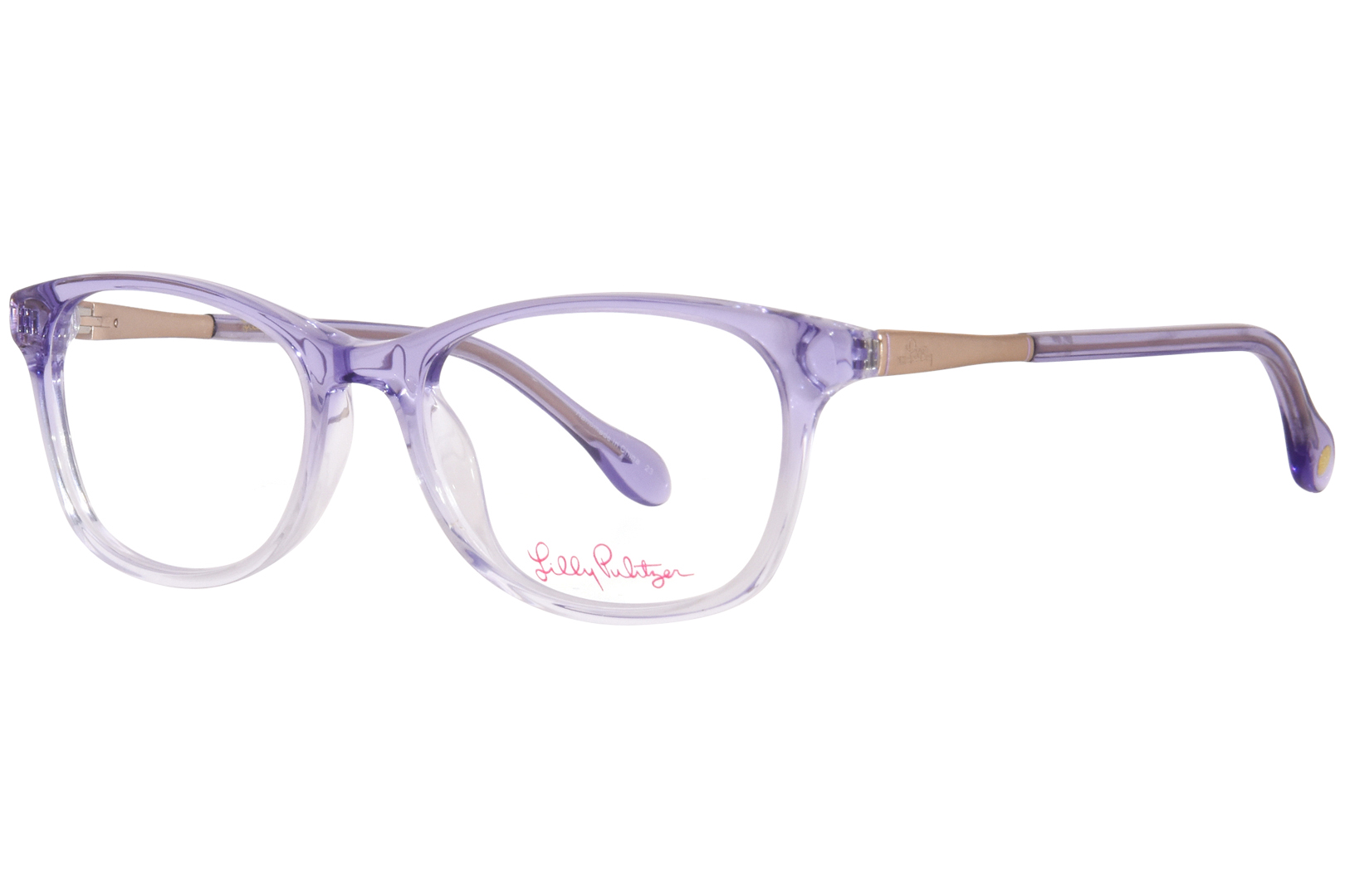 Lilly Pulitzer Landry Mini LI Eyeglasses Youth Girl's Lilac Full Rim 47 ...