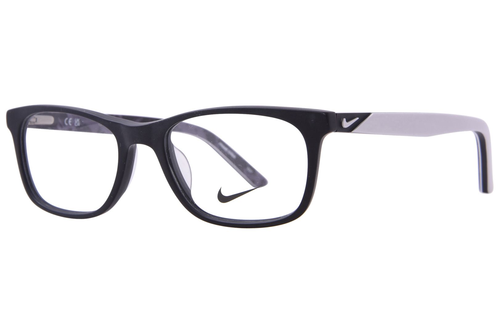 Nike 5547 Eyeglasses Youth Boy's Full Rim Rectangle Shape | Kidseyewear.com