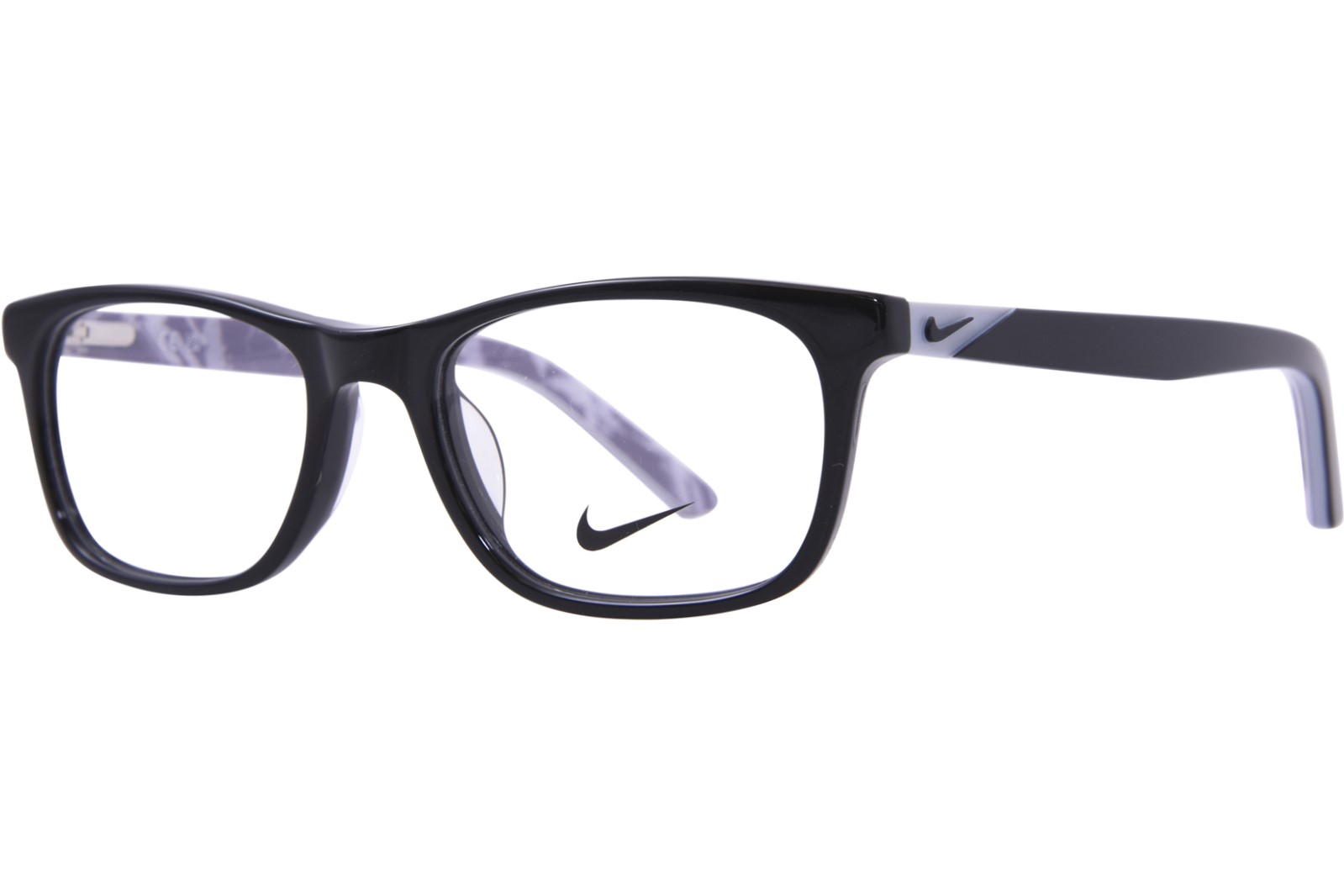Nike 5547 Eyeglasses Youth Boy's Full Rim Rectangle Shape | Kidseyewear.com