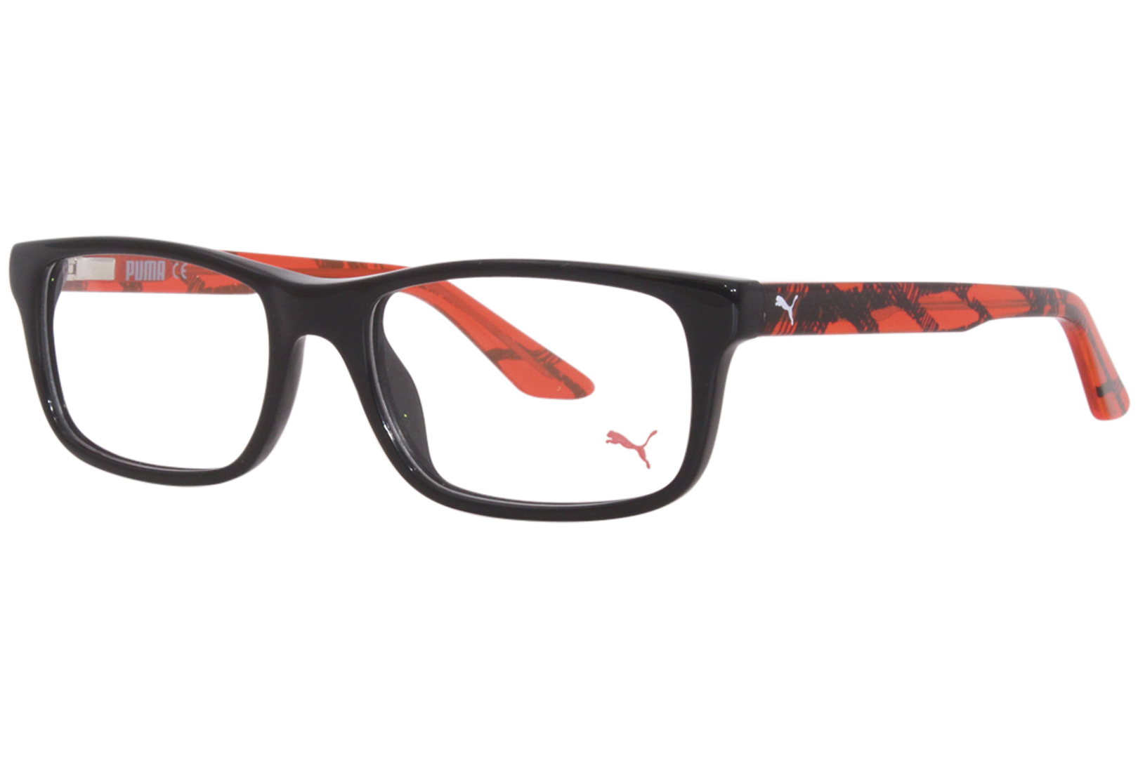 Puma Junior PJ0009O Eyeglasses Youth Full Rim Rectangle Shape ...