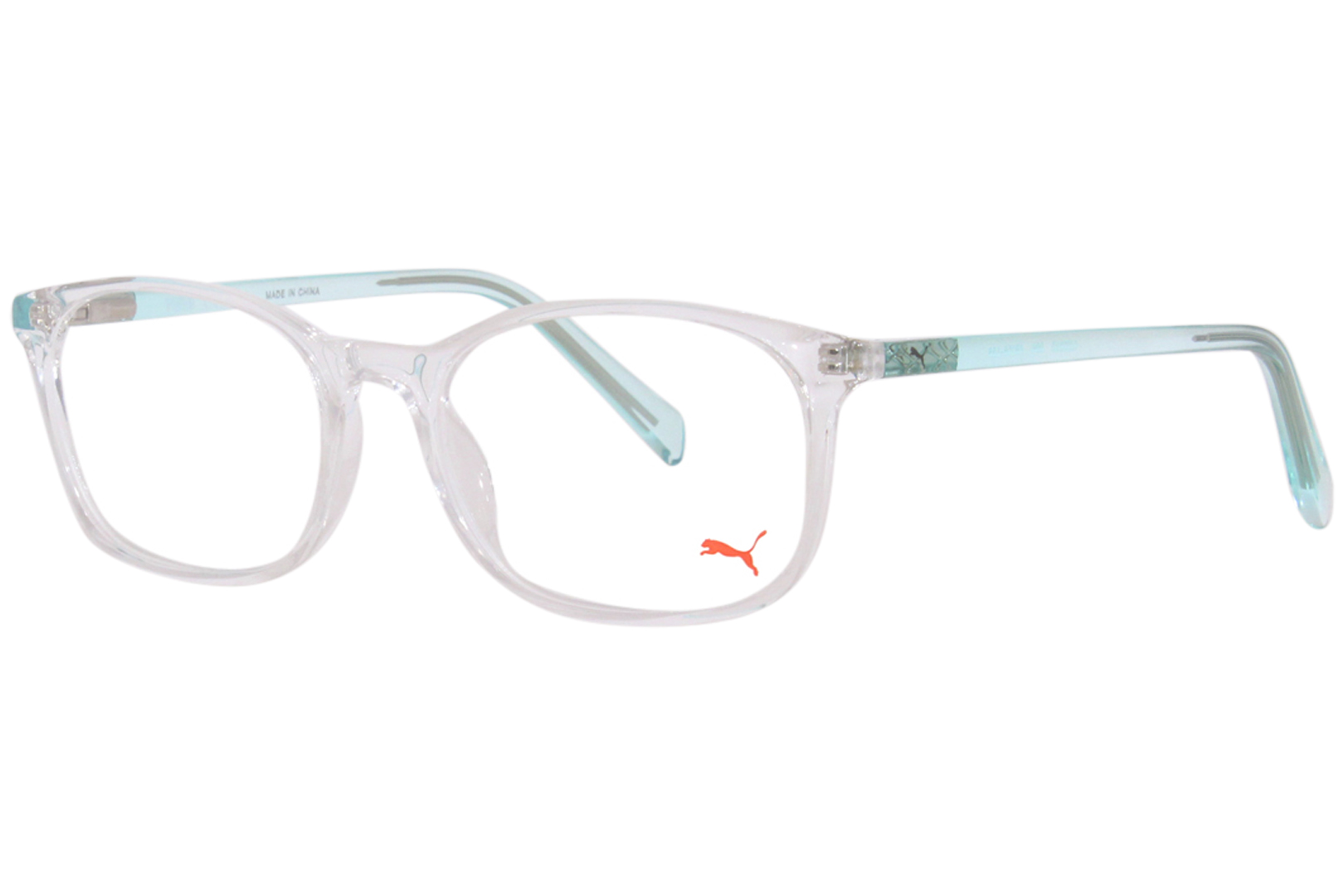 Puma Junior PJ0031O Eyeglasses Youth Full Rim Square Shape ...