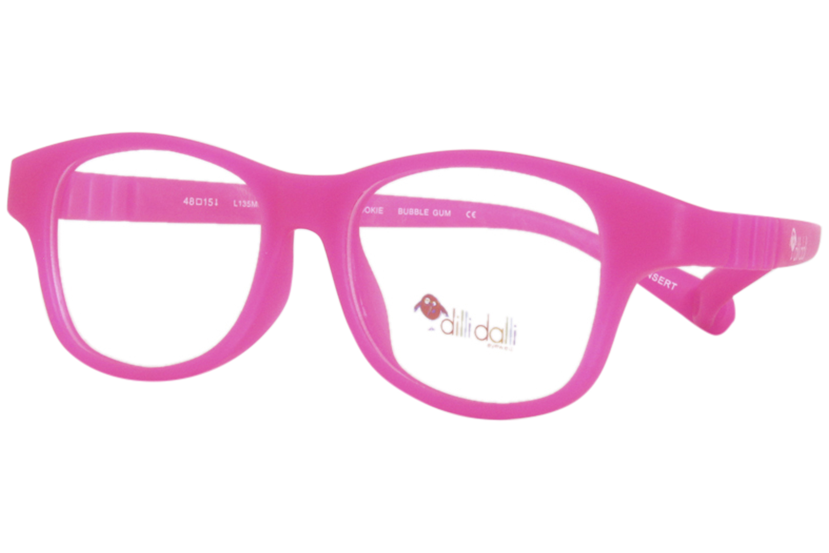 Dilli Dalli Rainbow-Cookie Eyeglasses Youth Bubble Gum Full Rim 48-15 ...
