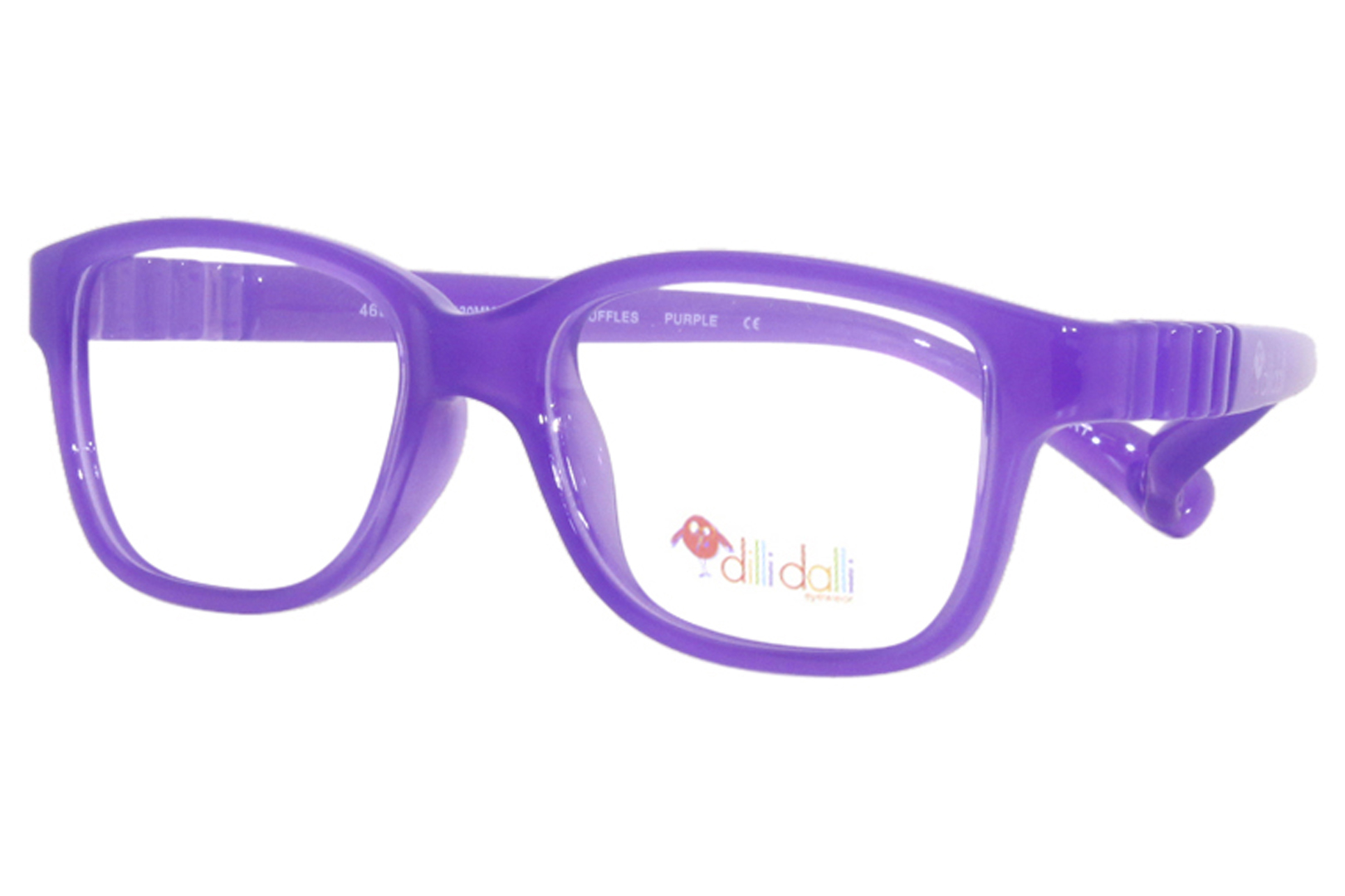 Dilli Dalli Truffles Eyeglasses Youth Purple Full Rim Rectangle Shape 46-15-130 | Kidseyewear.com