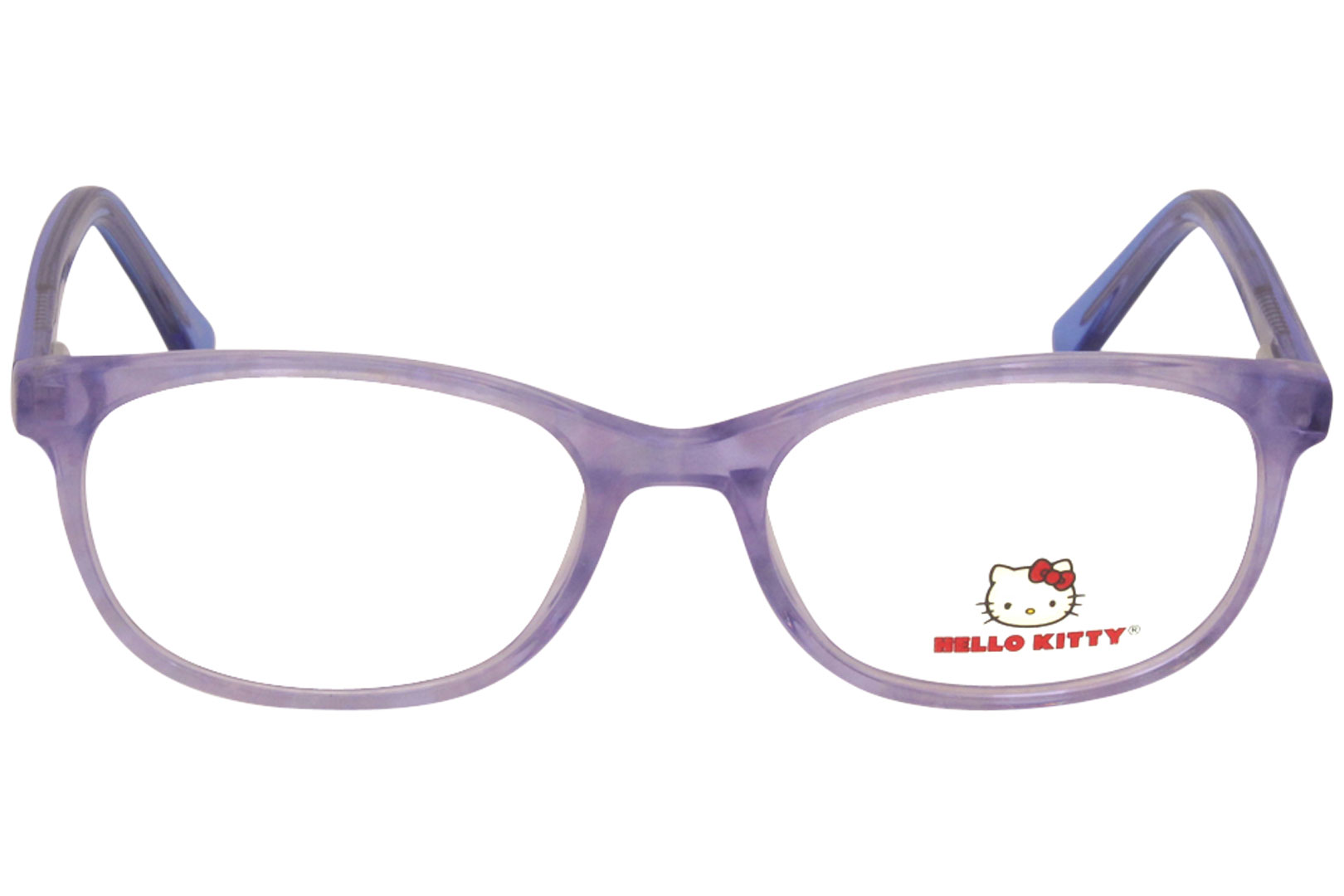 Hello Kitty Eyeglasses Youth Girls HK326-2 Purple 49-16-130mm ...