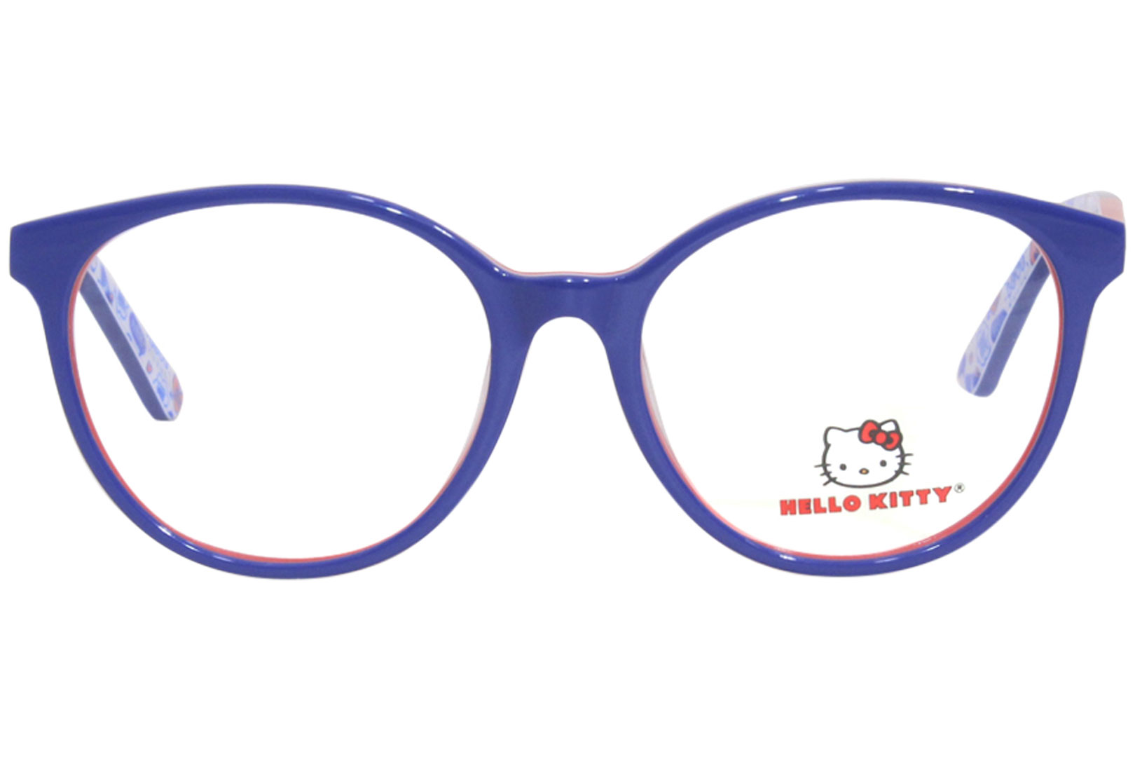 Hello Kitty HK330 Eyeglasses Youth Girl's Full Rim Round Optical Frame ...