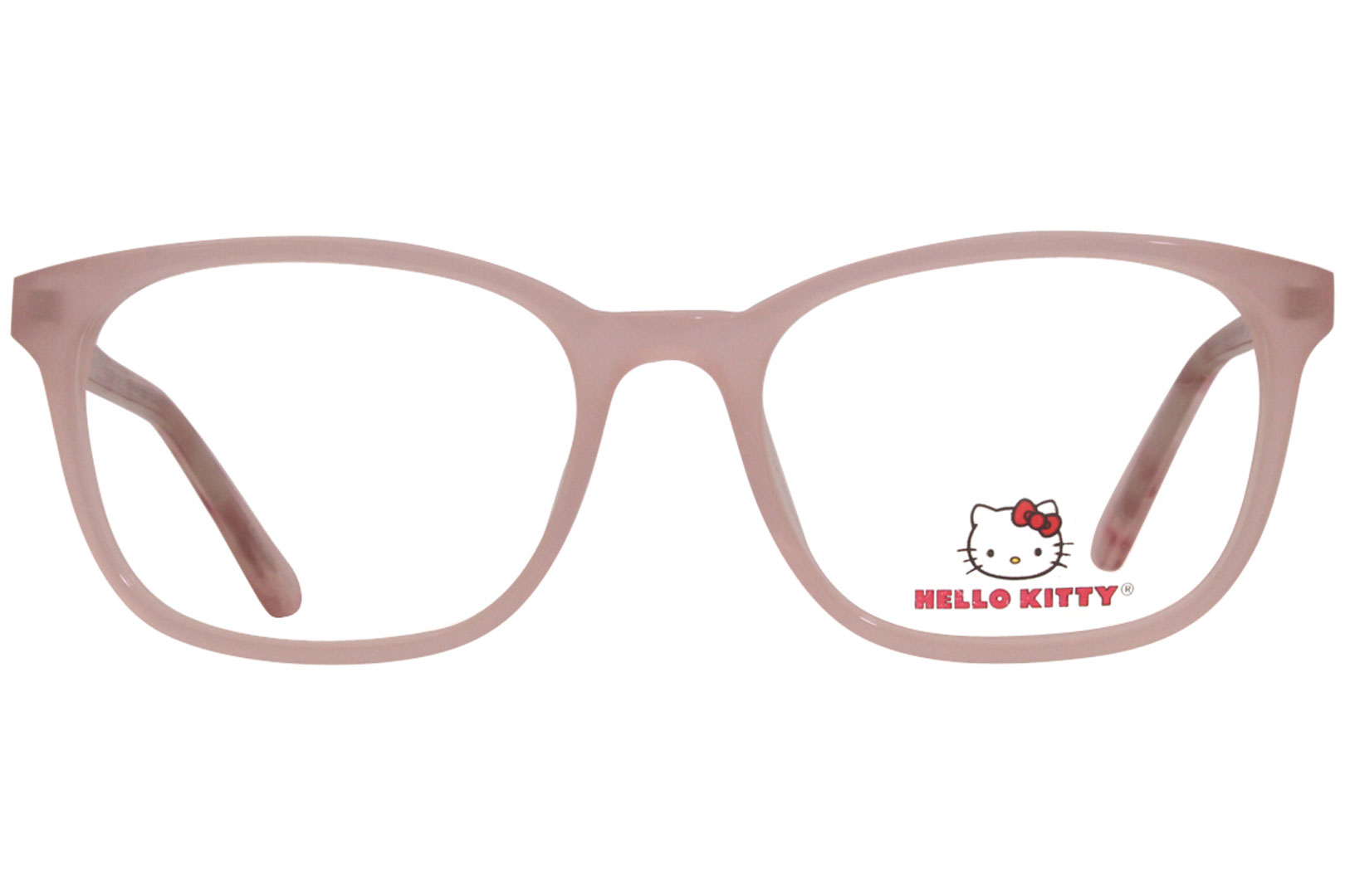 Hello Kitty Eyeglasses Youth Girl's HK334-1 Matte Crystal Pink 48-16 ...