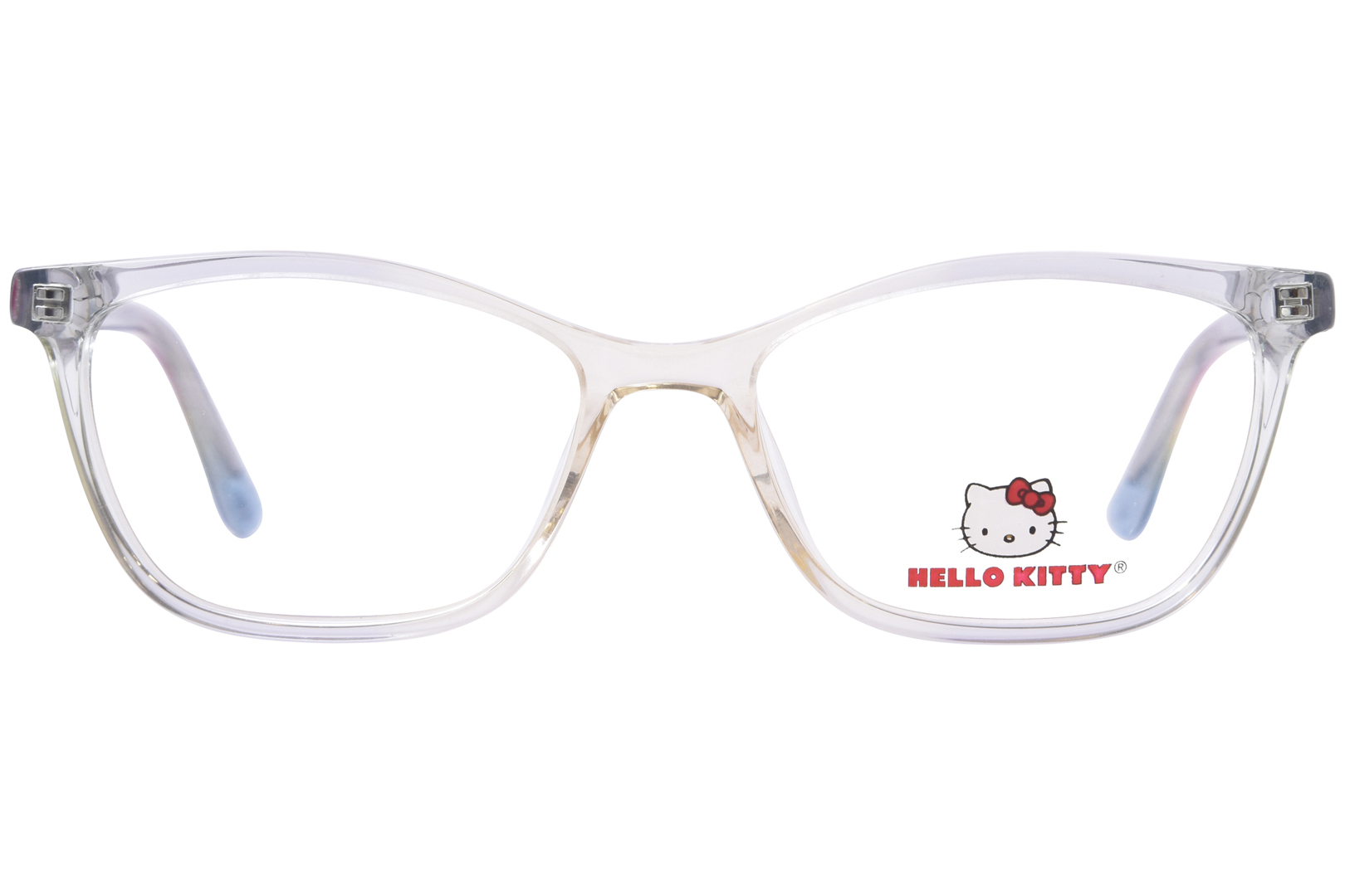 Hello Kitty HK373-1 Eyeglasses Youth Kids Girl's Purple Ombre Full Rim ...
