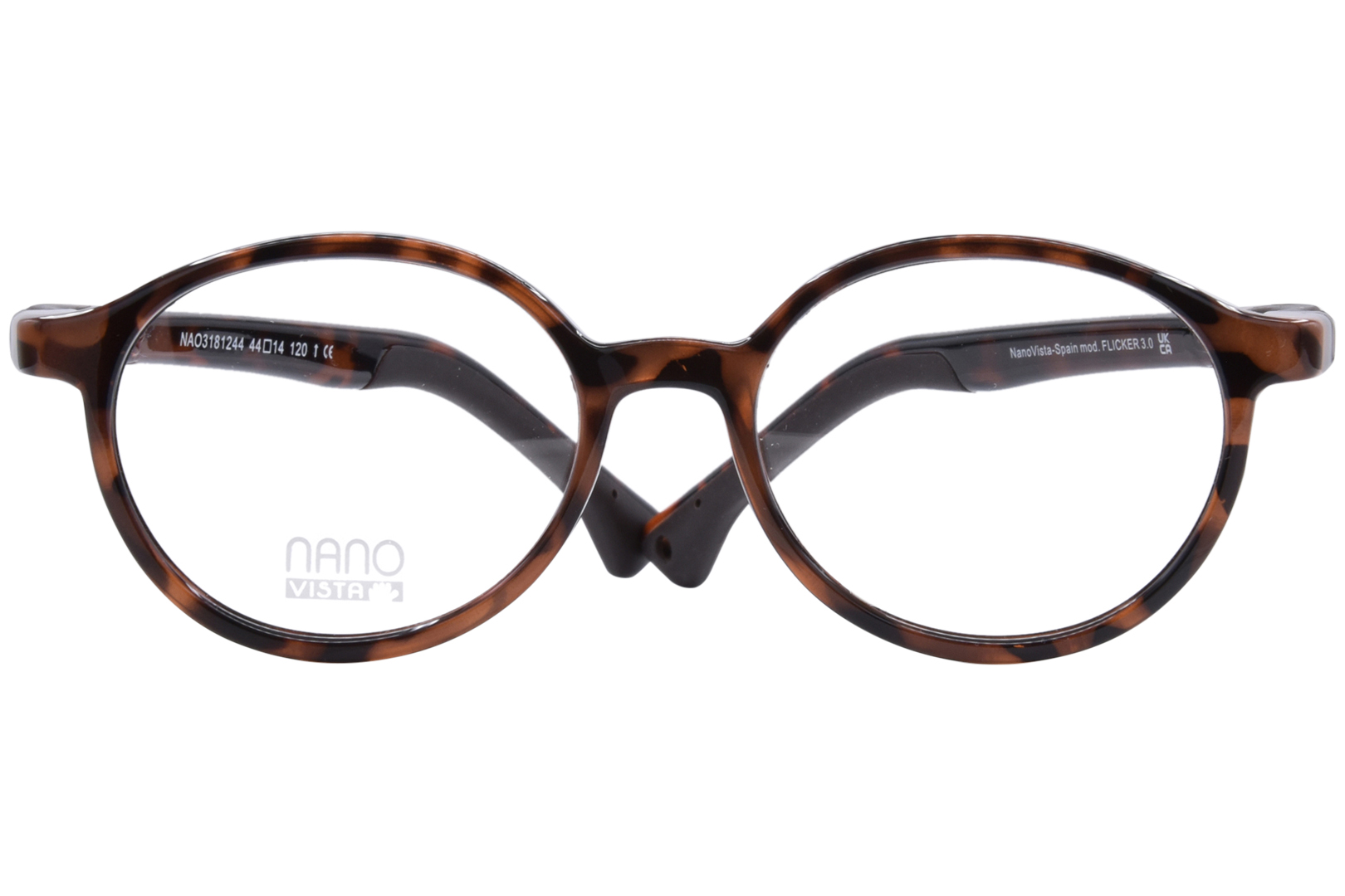 Nano Vista Flicker-3.0 NAO318 Eyeglasses Youth Kids Full Rim Round ...