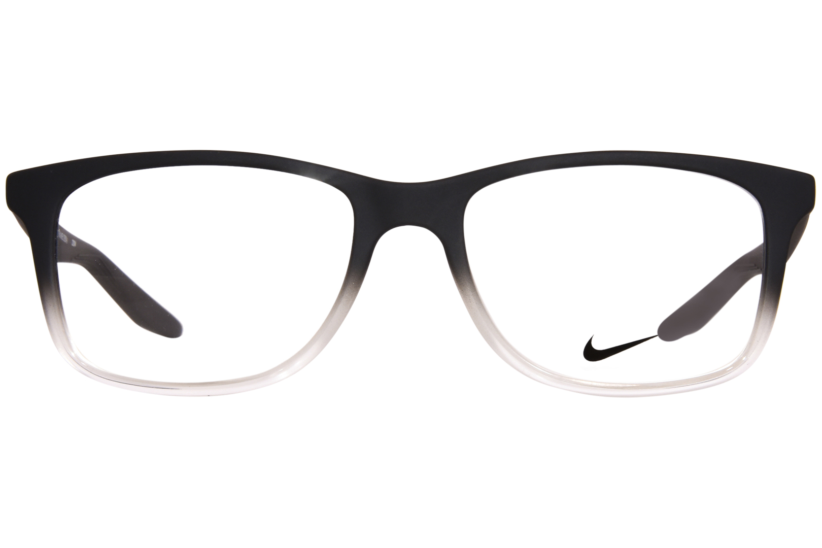 Nike 5019 N 011 Eyeglasses Youth Matte Black Fade Full Rim Round Shape ...