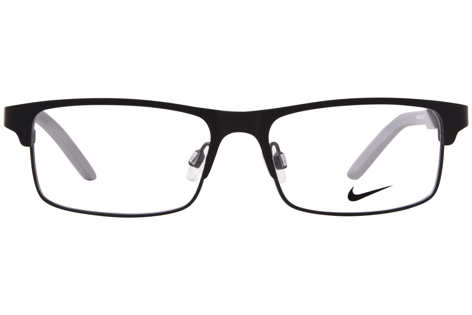 Nike 5592 001 Eyeglasses Youth Kids Satin Black/wolf Grey Full Rim 50 ...