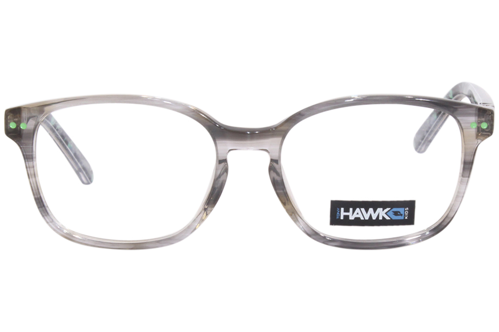 Tony Hawk THK060-1 Eyeglasses Youth Grey Full Rim Rectangle Shape 47-15 ...