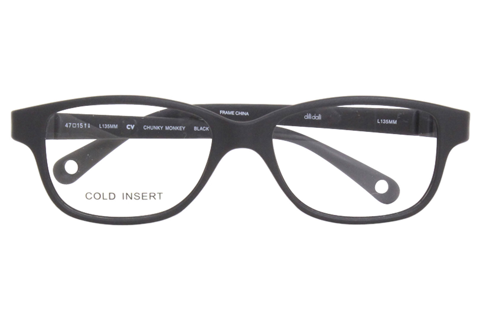 Dilli Dalli Chunky-Monkey Eyeglasses Youth Full Rim Rectangle Shape ...