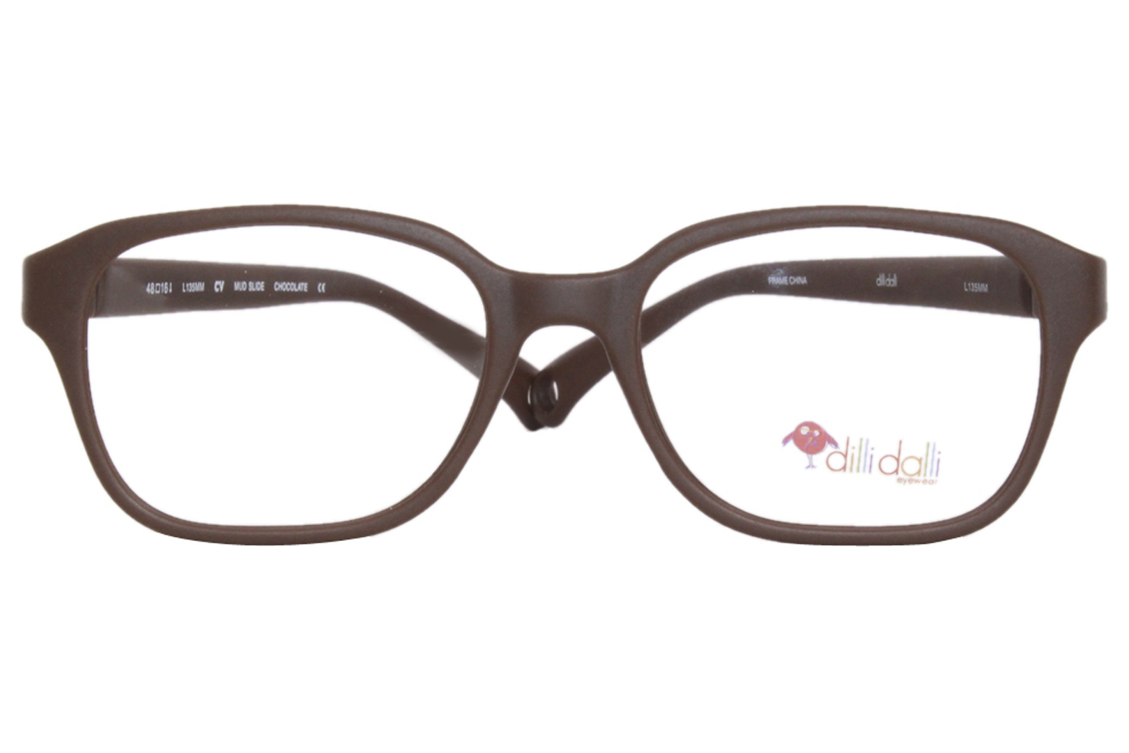 Dilli Dalli Mud-Slide Eyeglasses Youth Full Rim Rectangle Shape ...