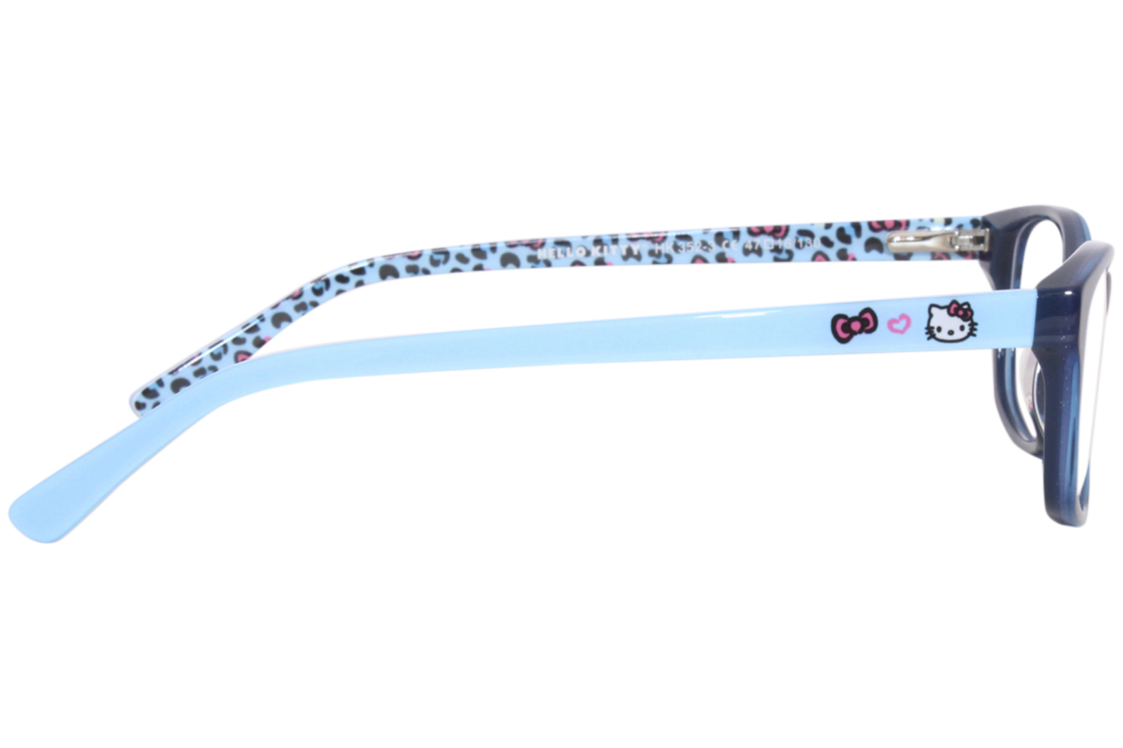 Hello Kitty HK/352-1 Eyeglasses Youth Girl's Full Rim Rectangle Shape ...