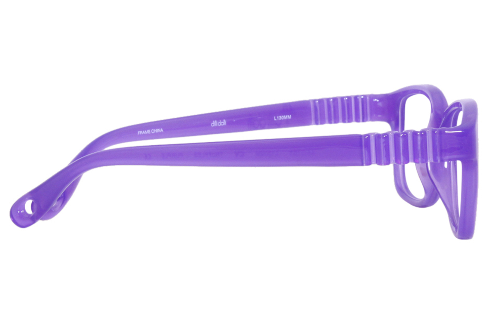 Dilli Dalli Truffles Eyeglasses Youth Purple Full Rim Rectangle Shape ...