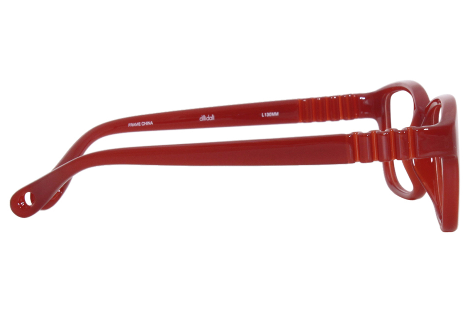 Dilli Dalli Truffles Eyeglasses Youth Red Full Rim Rectangle Shape 48 ...