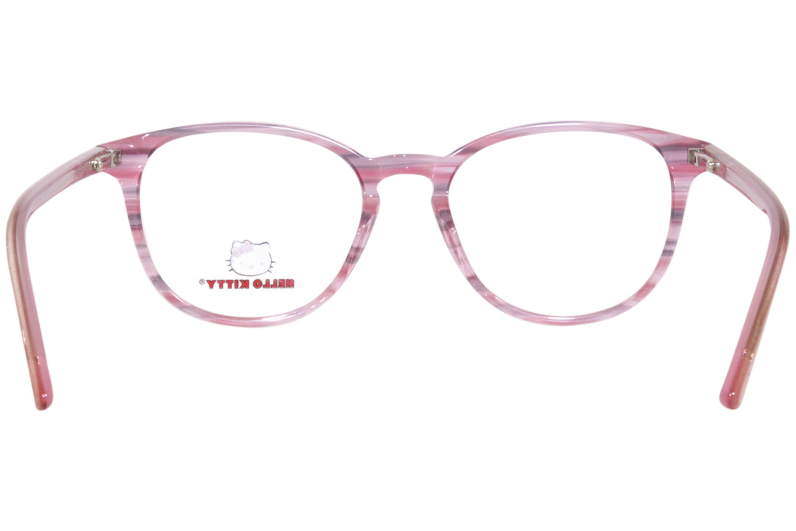 Hello Kitty HK-358-2 Eyeglasses Youth Girl's Pink Full Rim Oval Shape ...