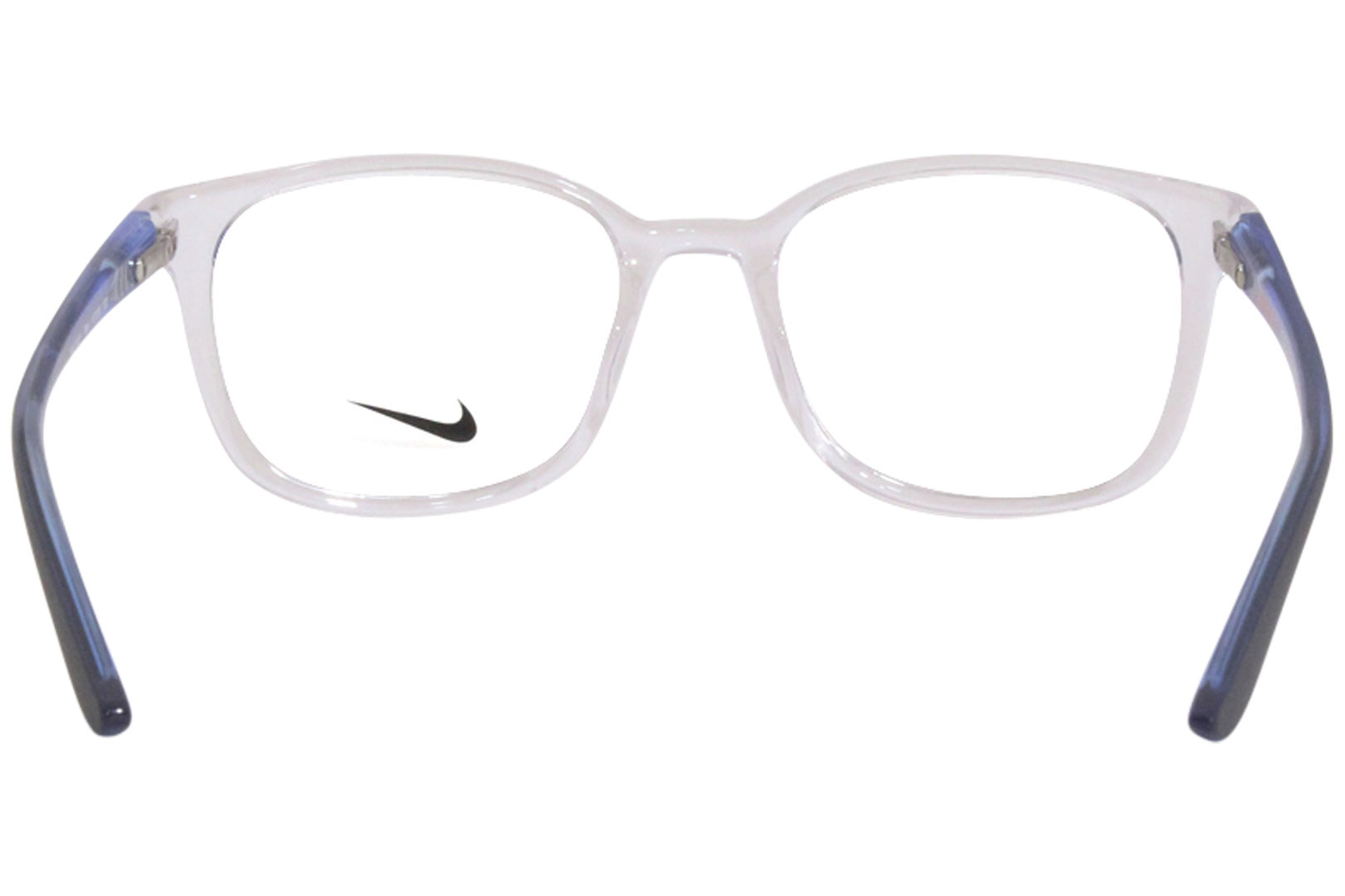 Nike 5027 010 Eyeglasses Girls Matte Black/Clear Fade Full Rim Square ...