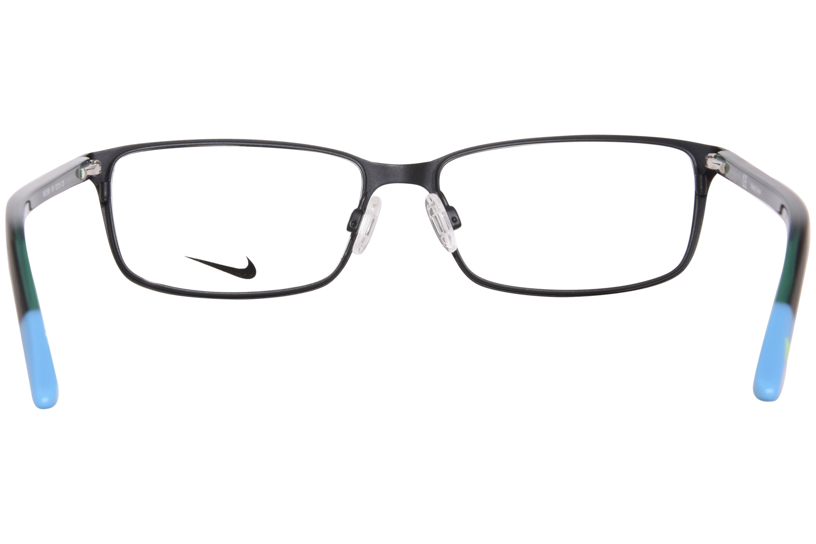 Nike 5580 401 Eyeglasses Youth Kids Satin Navy/Racer Blue Full Rim 49 ...