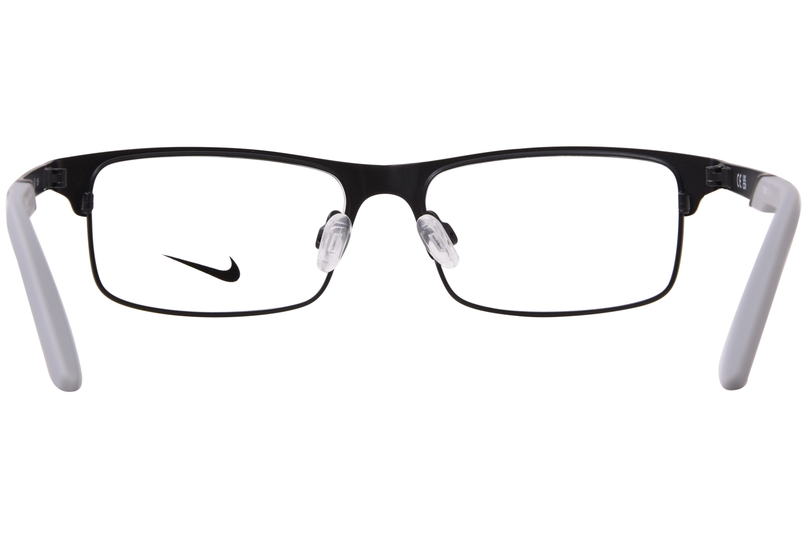 Nike 5592 001 Eyeglasses Youth Kids Satin Black/wolf Grey Full Rim 50 ...