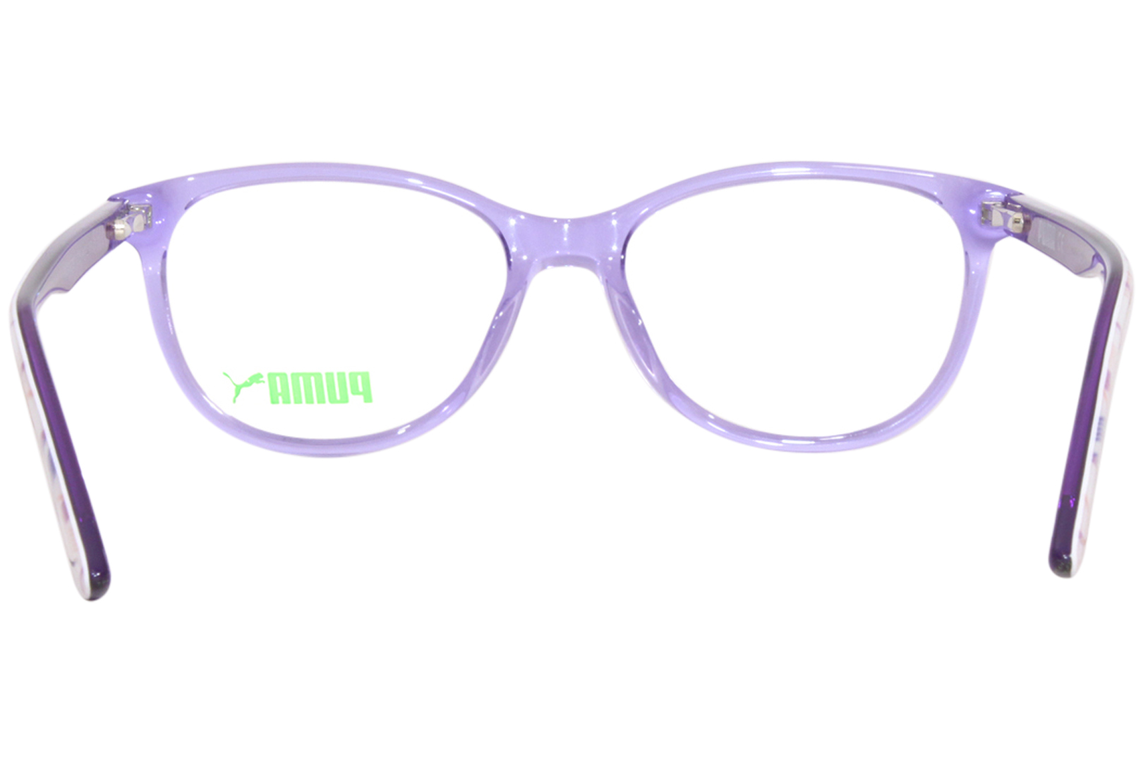 Puma Junior PJ0021O 003 Eyeglasses Youth Violet Full Rim Oval Shape 47 ...