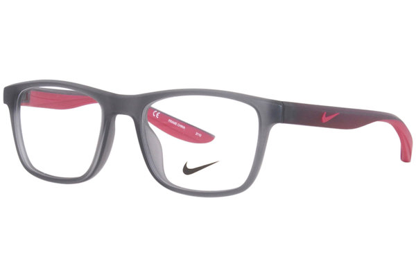 Nike 5042 411 Eyeglasses Youth Kids Matte Obsidian Full Rim Square ...